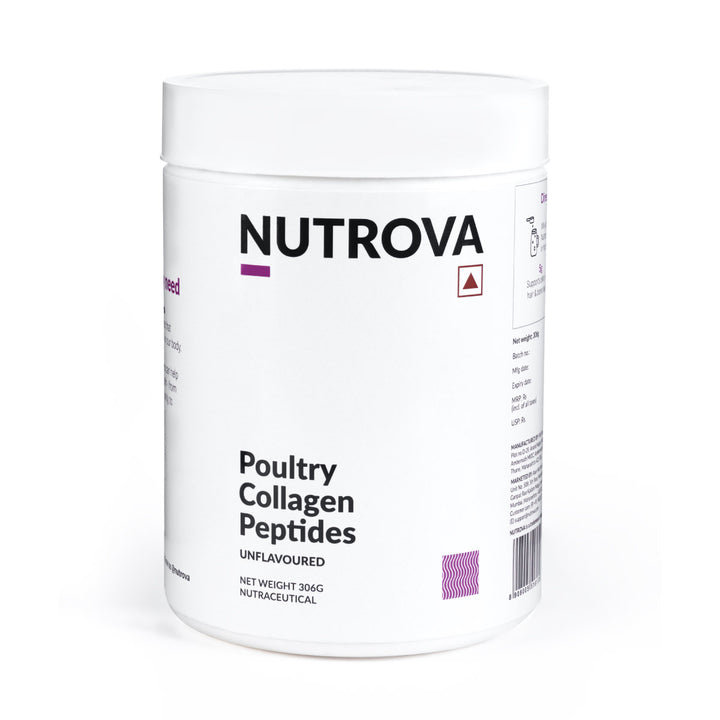 Nutrova Poultry Collagen Peptides - Collagen Supplement for Joints and ...