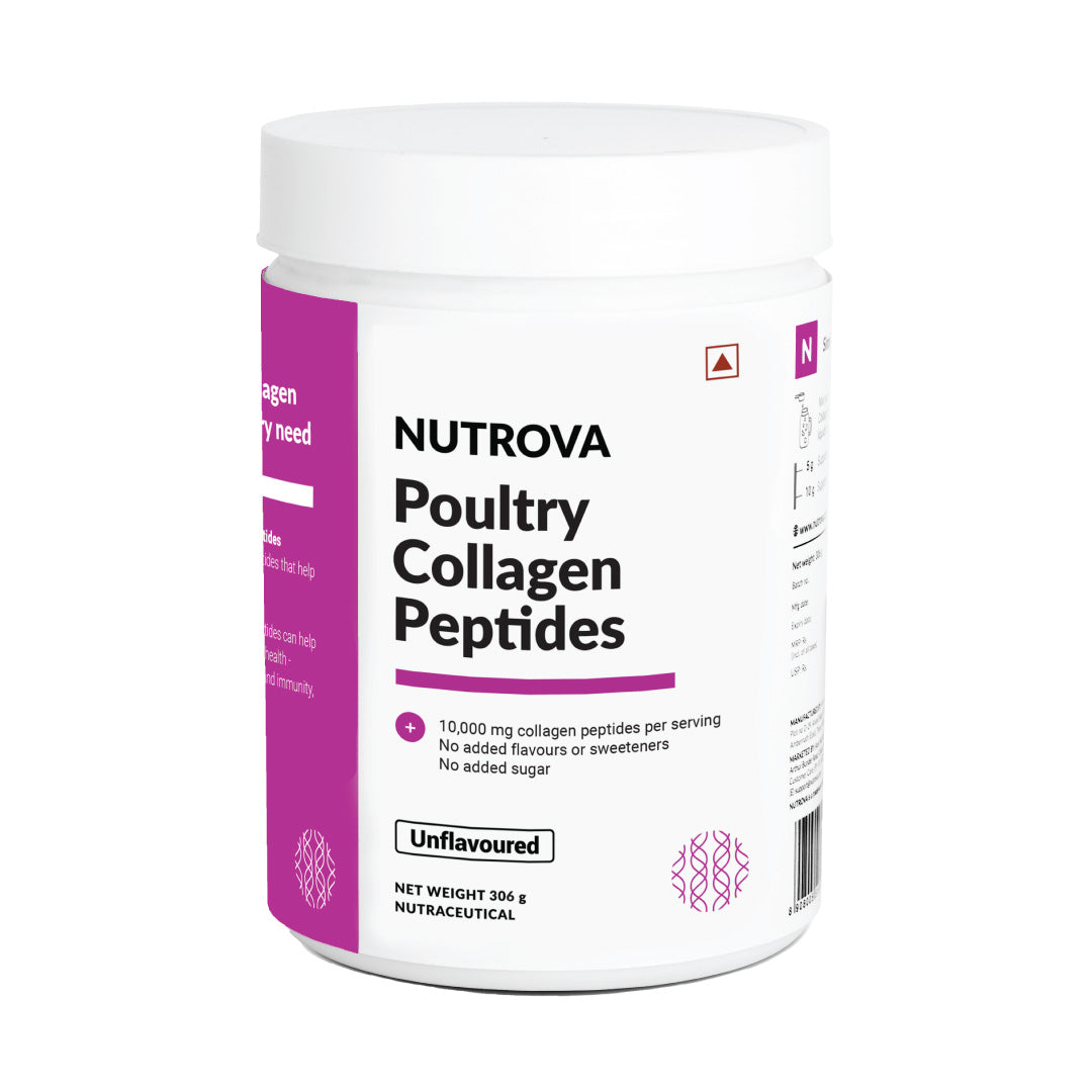 Nutrova Poultry Collagen Peptides - Collagen Supplement for Joints and ...